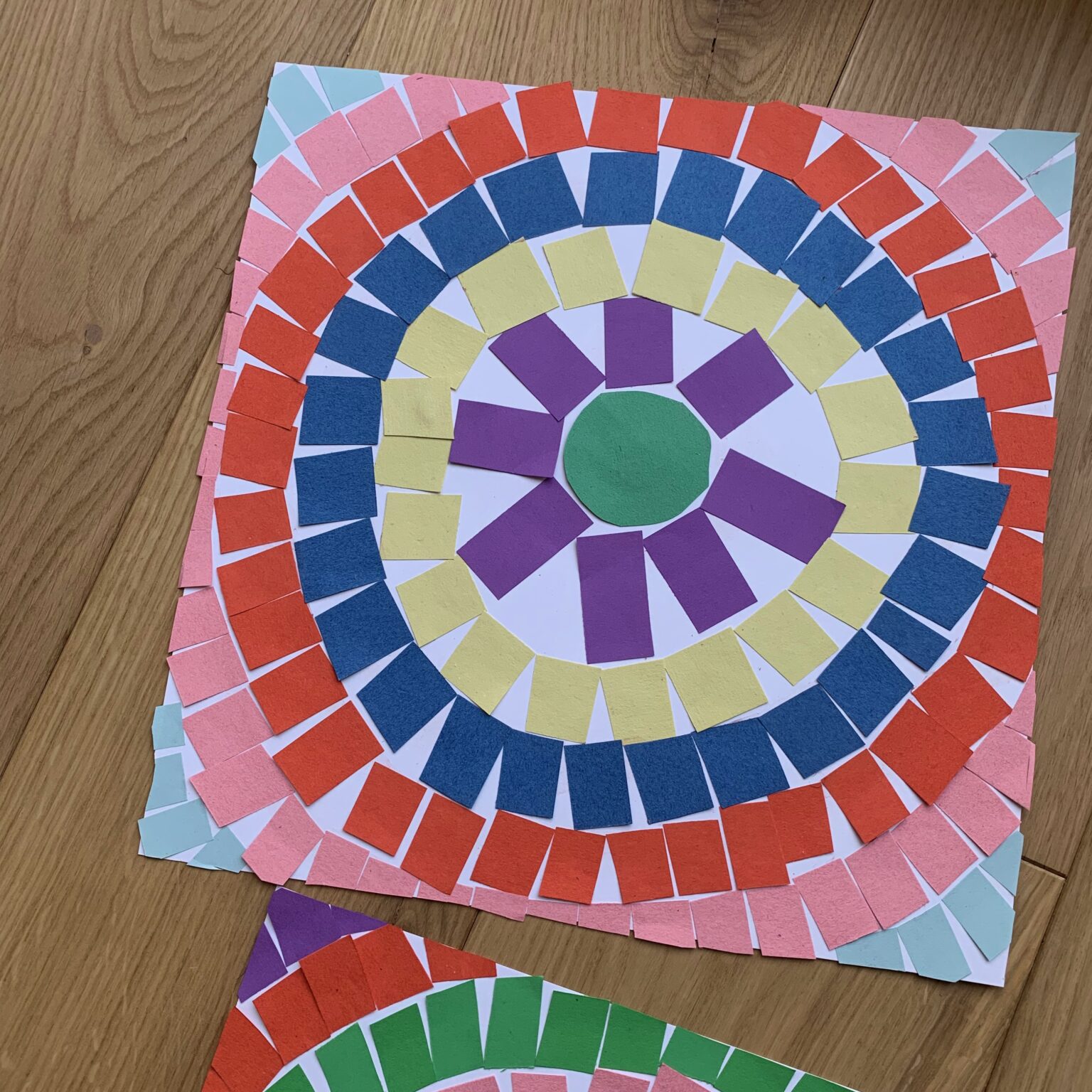 Alma Thomas Art Project - Happy Toddler Playtime