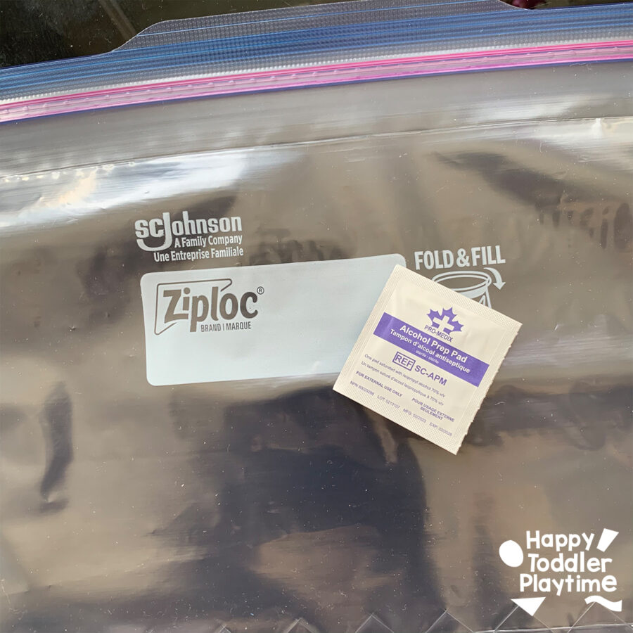 Easter Egg Sensory Bag - Happy Toddler Playtime