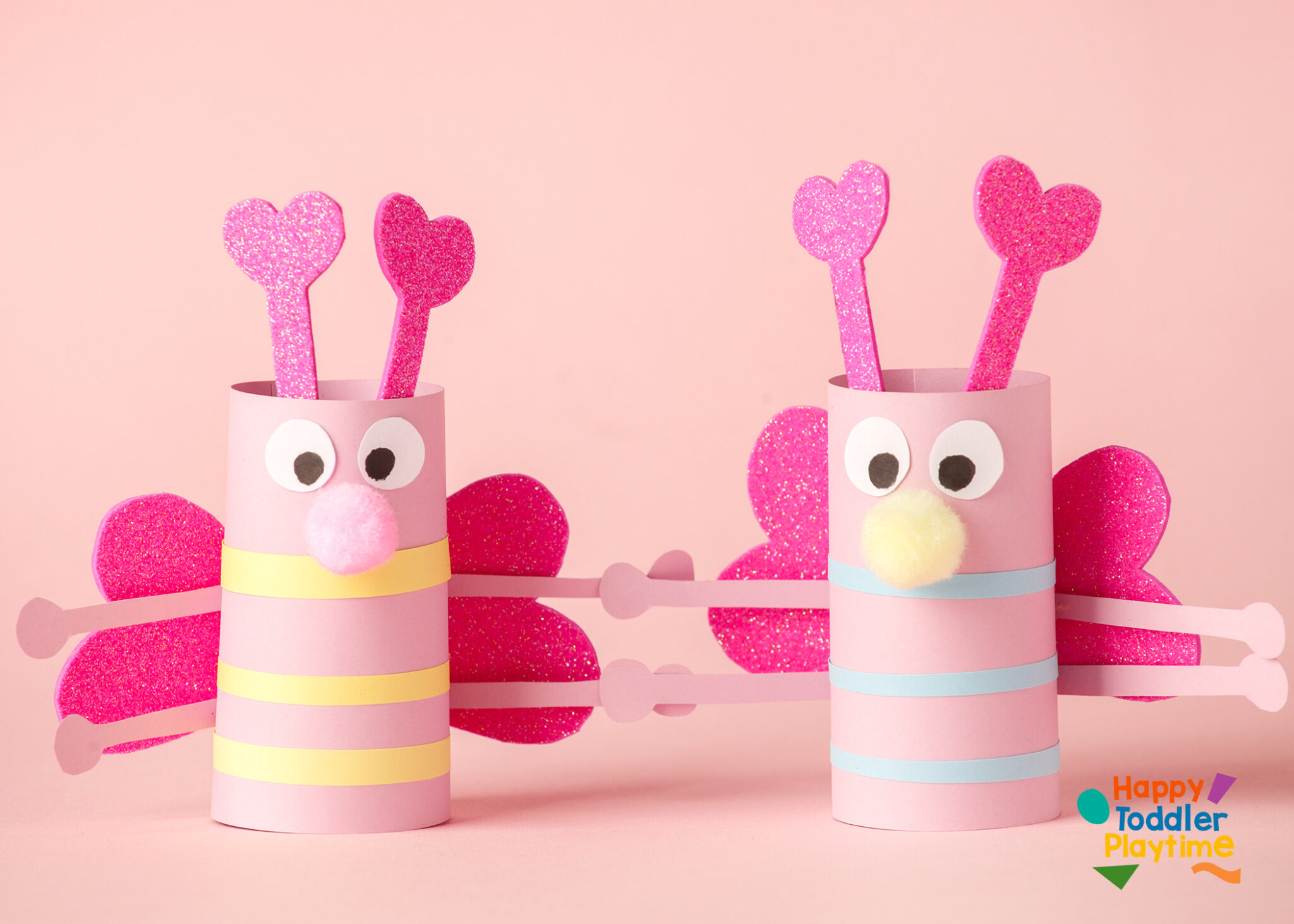 34 Quick and Fun February Crafts for Toddlers & Preschoolers - Happy ...