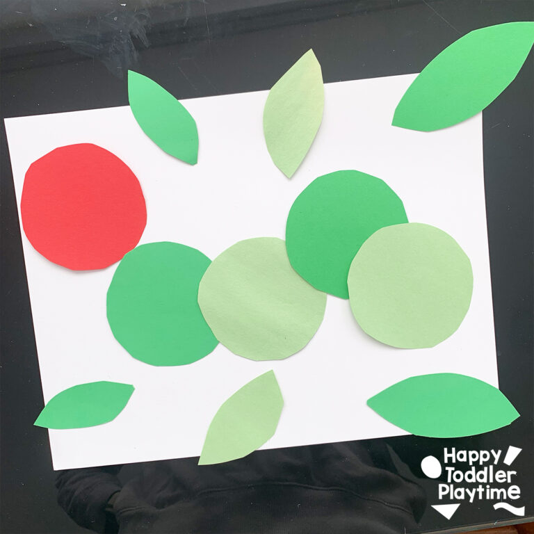 Caterpillar Name Craft - Happy Toddler Playtime