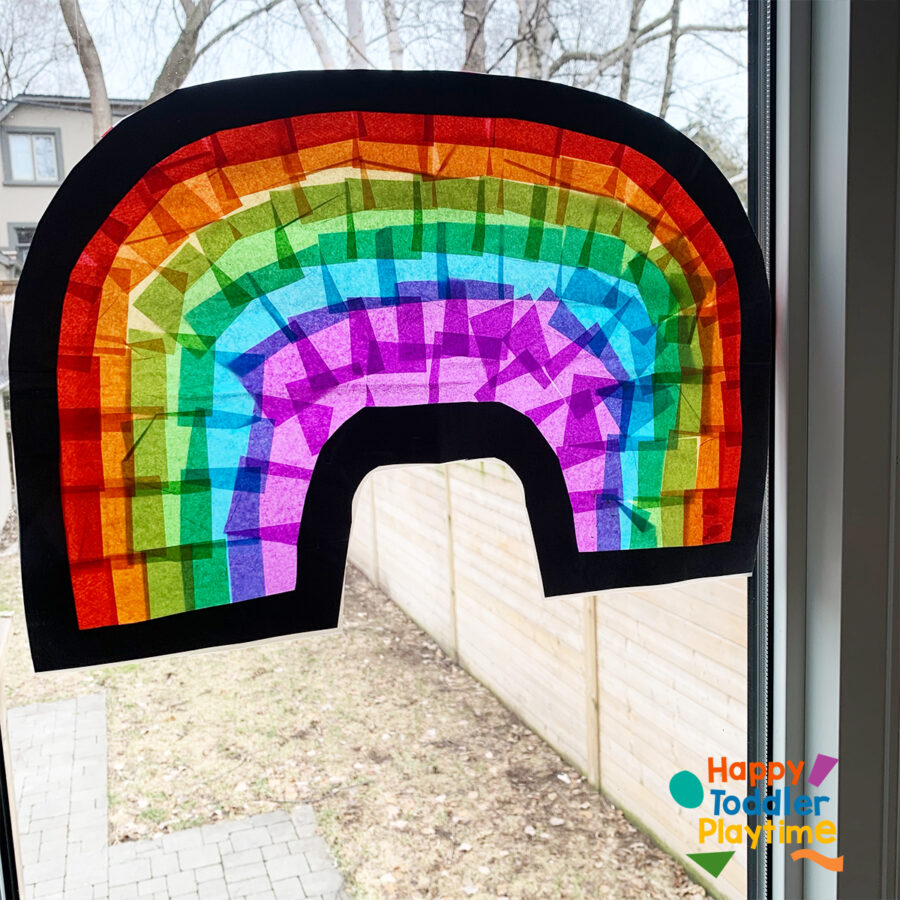 20+ Easy Suncatcher Crafts for Kids - Happy Toddler Playtime
