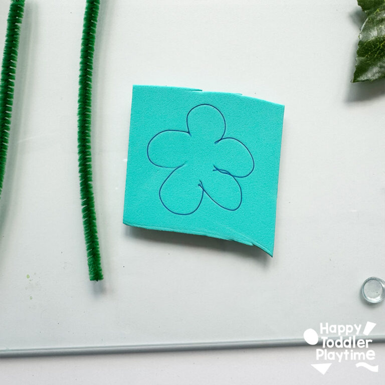 Flower Counting Wands - Happy Toddler Playtime