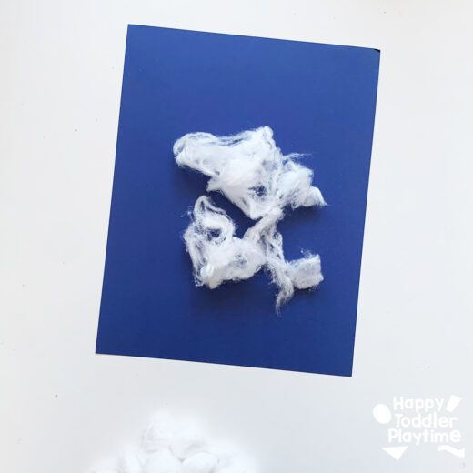 Learn About Clouds Craft for Kids - Happy Toddler Playtime