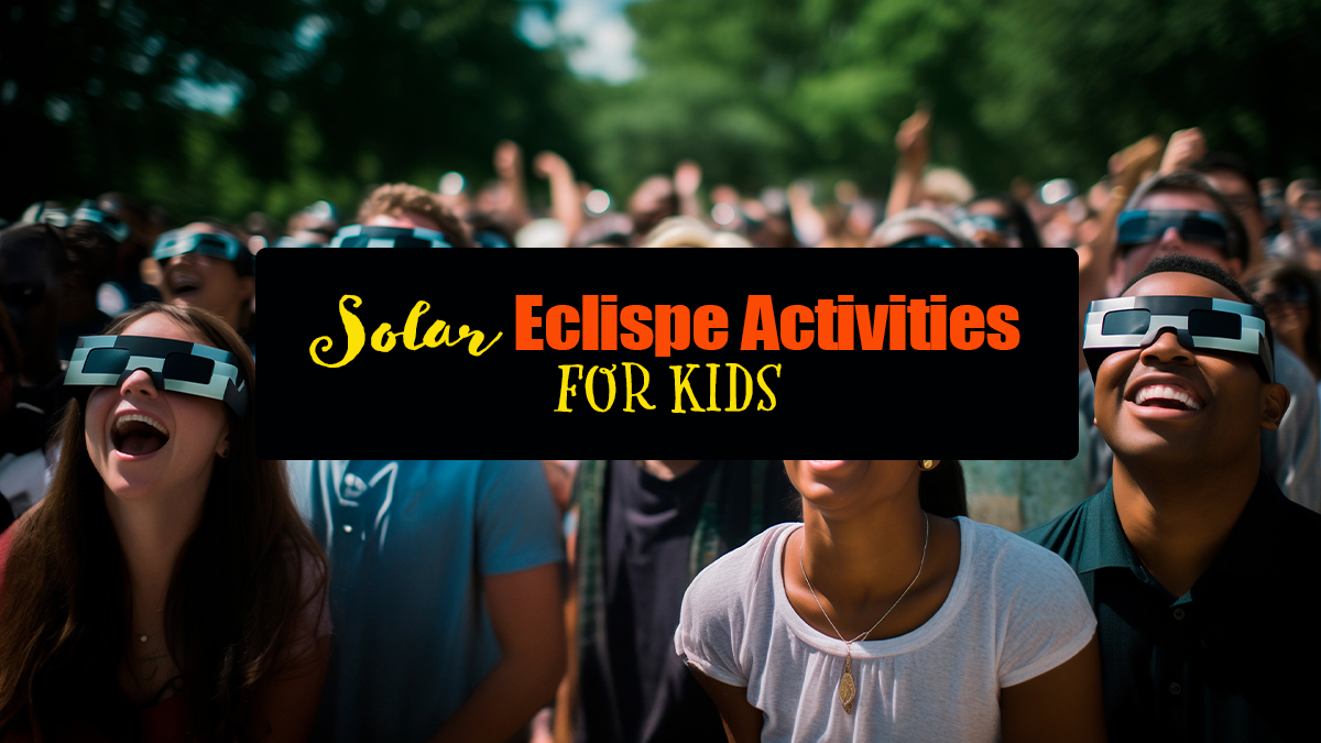 Solar Eclipse Activities for Kids - Happy Toddler Playtime