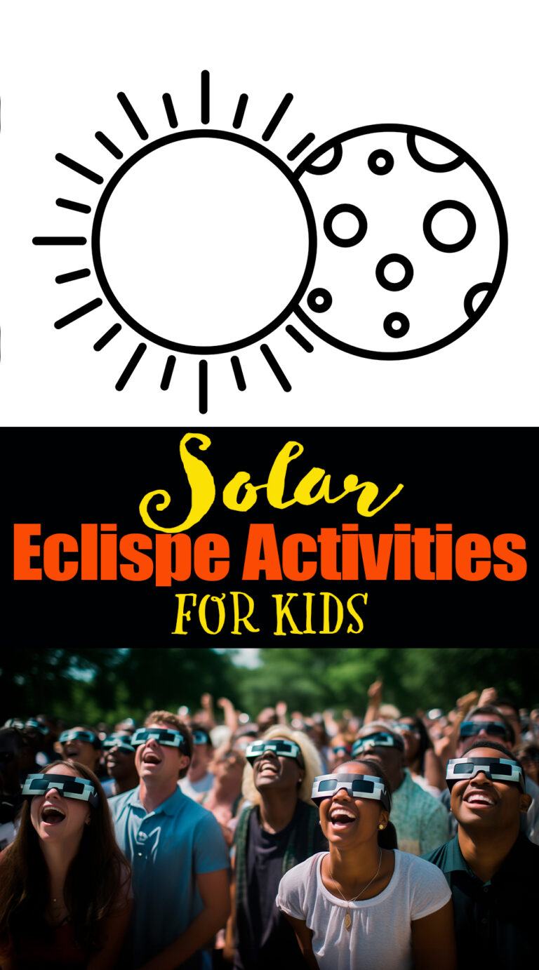 Solar Eclipse Activities for Kids - Happy Toddler Playtime