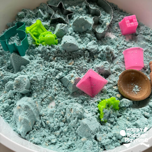 How to Make The Best Cloud Dough - Happy Toddler Playtime