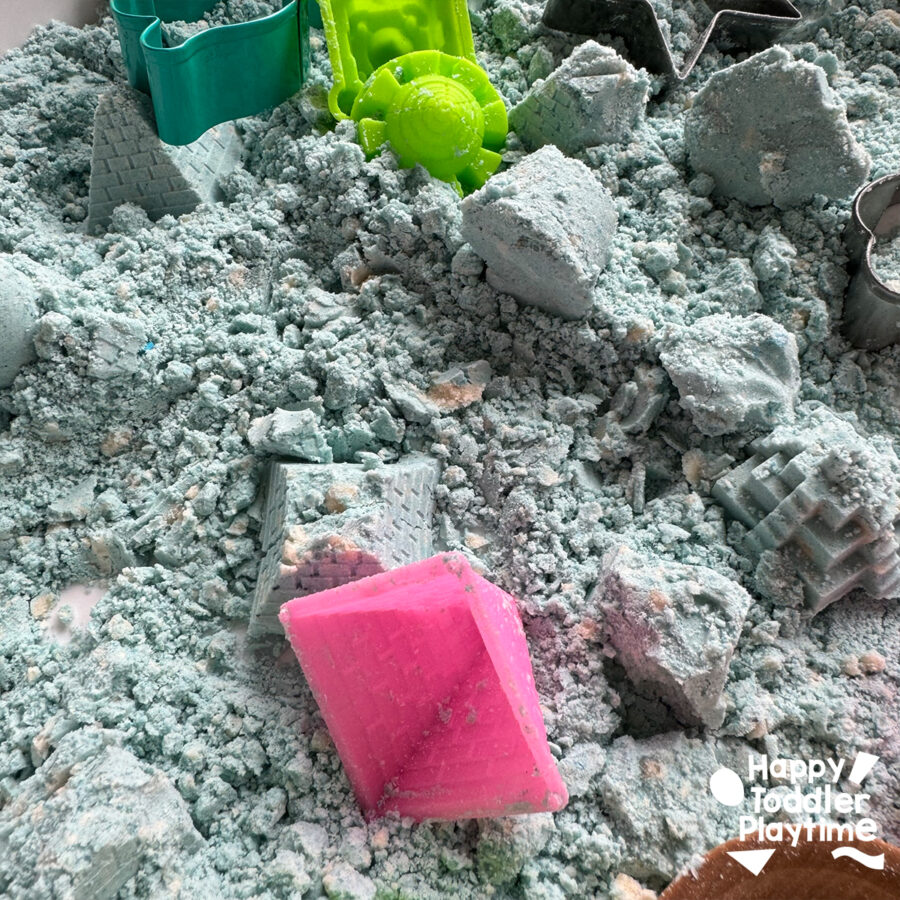How to Make The Best Cloud Dough - Happy Toddler Playtime