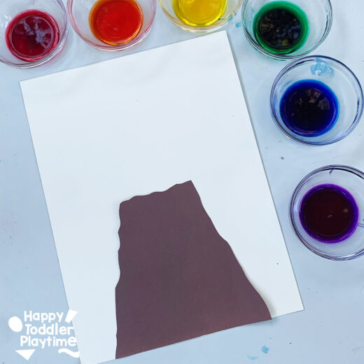 How to Easily Do Blow Painting with Straws - Happy Toddler Playtime