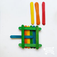 Popsicle Stick Bird Feeder - Happy Toddler Playtime