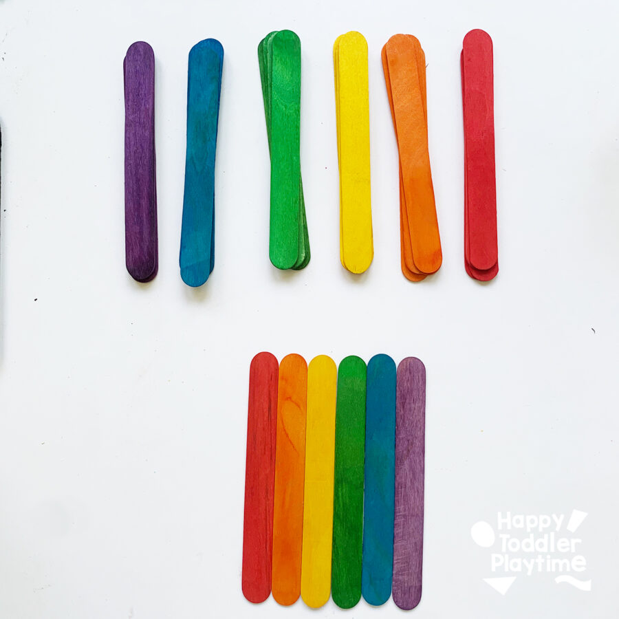 Popsicle Stick Bird Feeder - Happy Toddler Playtime