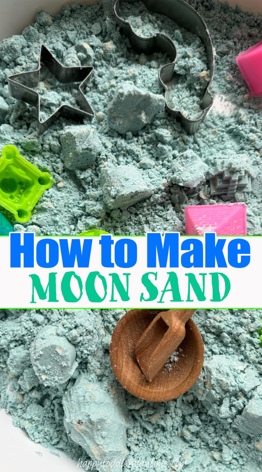 How to Make The Best Cloud Dough - Happy Toddler Playtime