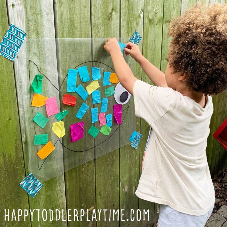 Beach Crafts for Kids - Happy Toddler Playtime