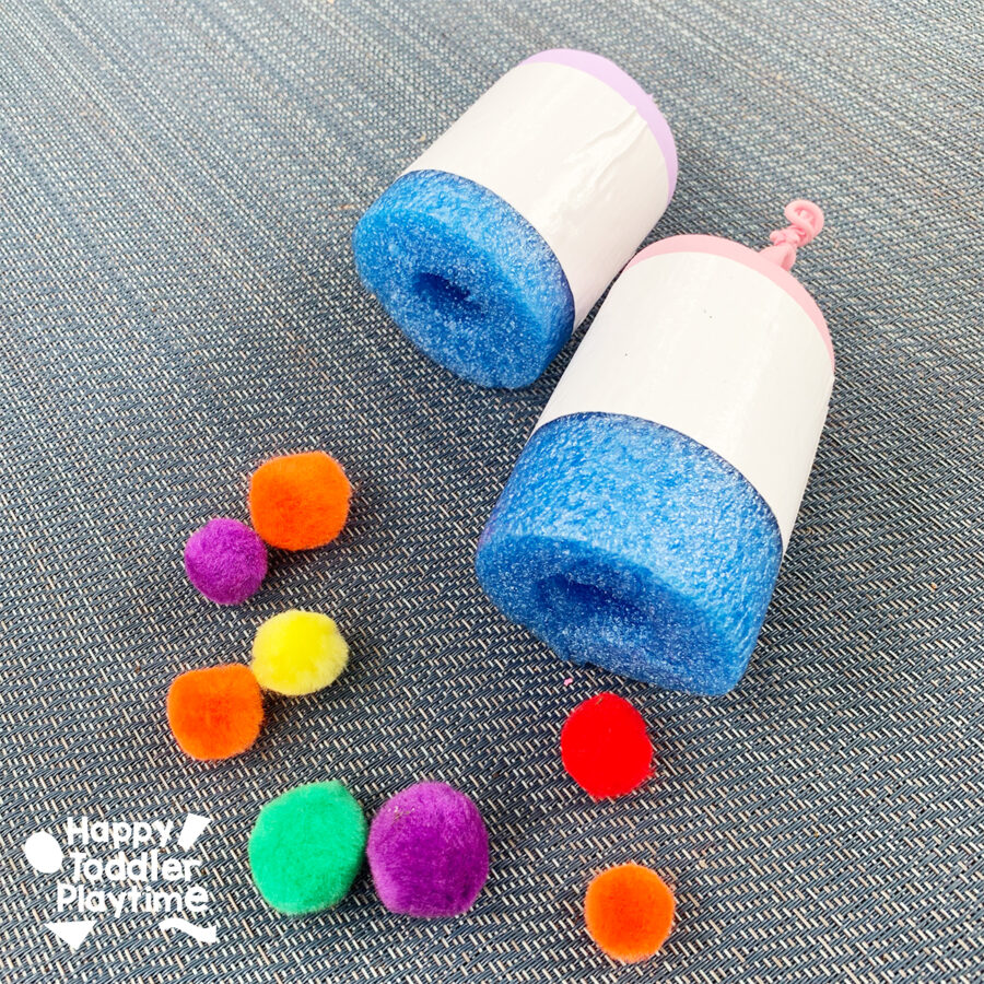 19 Pool Noodle Activities for Kids - Happy Toddler Playtime
