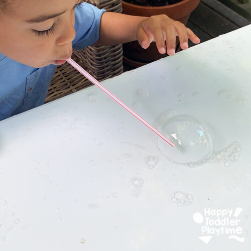 15 Bubble Activities for Kids - Happy Toddler Playtime