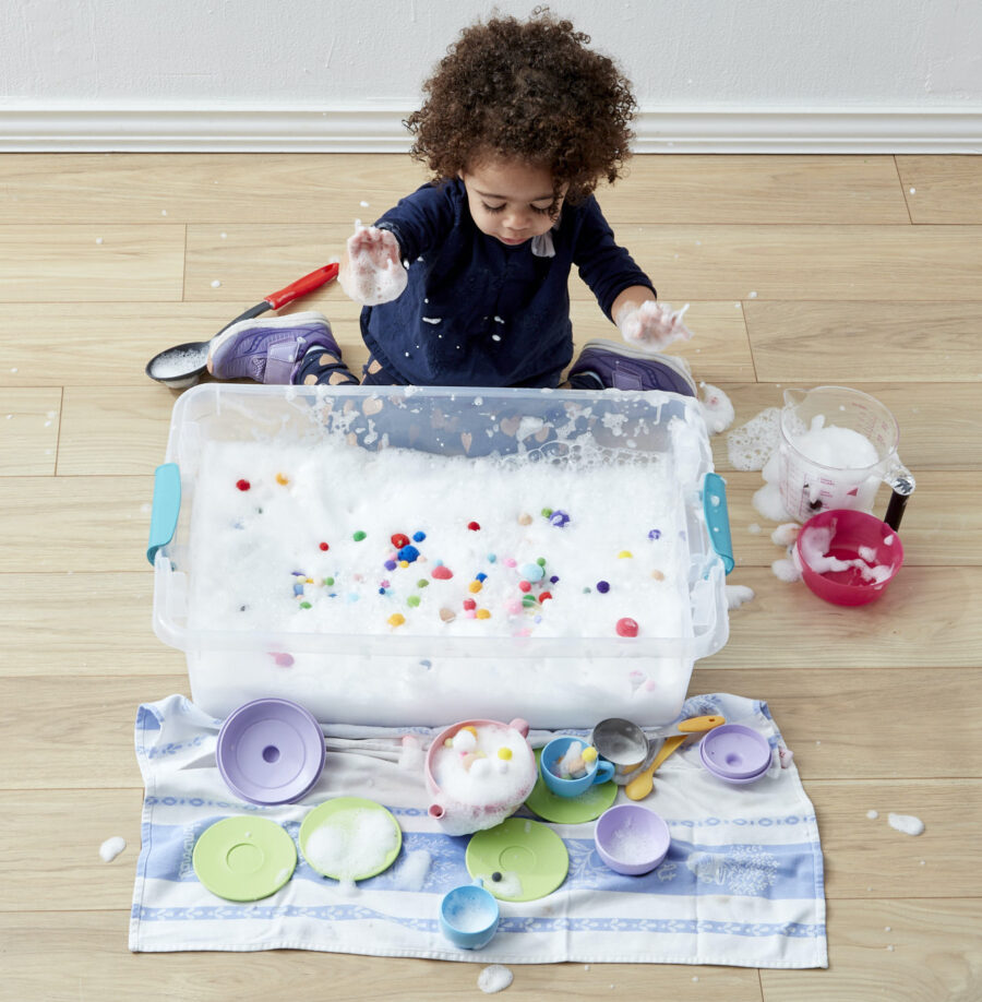15 Bubble Activities for Kids - Happy Toddler Playtime