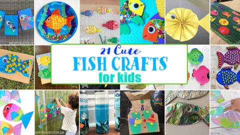 21 Fun Fish Crafts for Kids - Happy Toddler Playtime