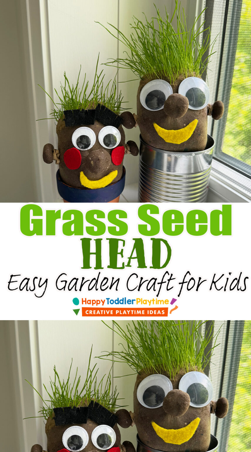 Grass Seed Head: Easy Garden Craft for Kids - Happy Toddler Playtime