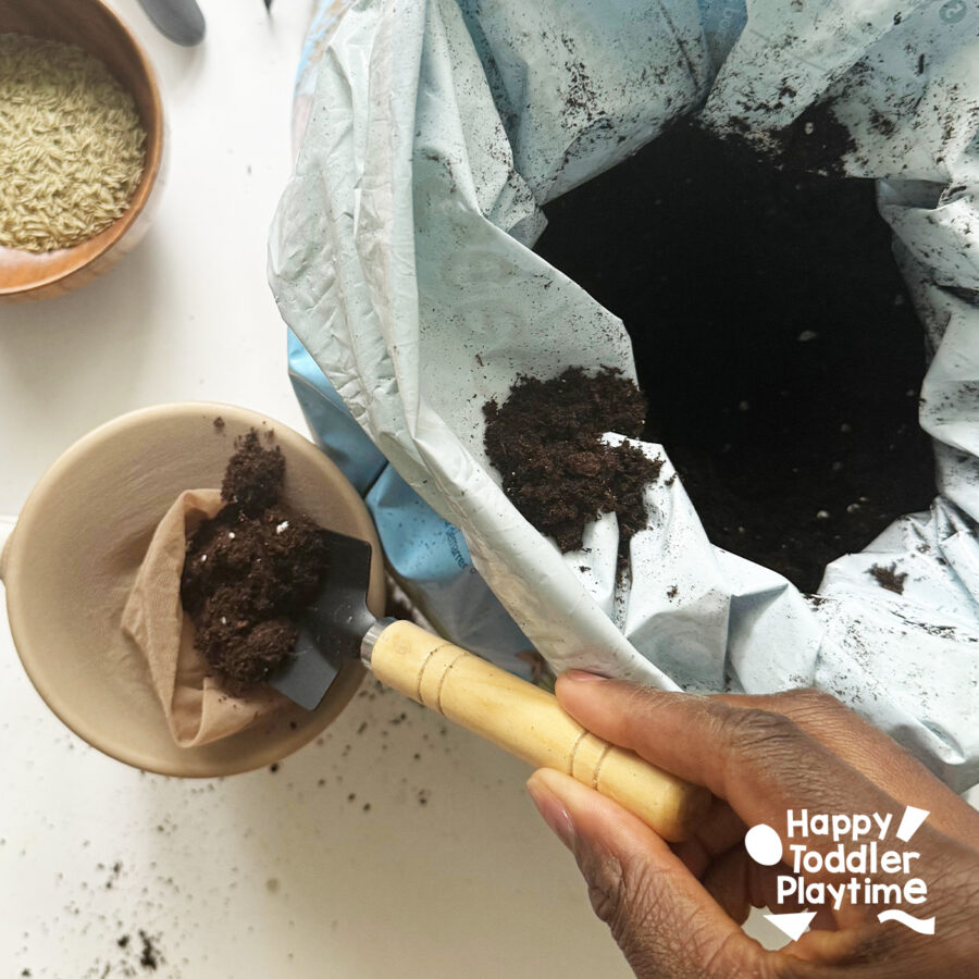 Grass Seed Head: Easy Garden Craft for Kids - Happy Toddler Playtime