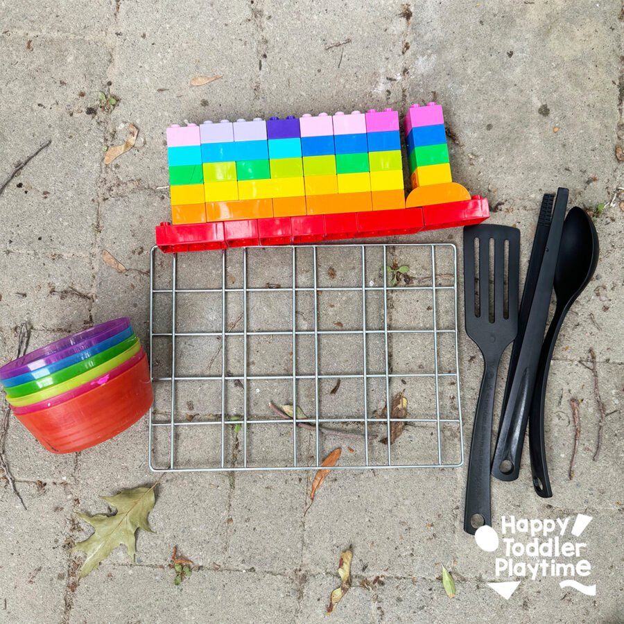 Lego Water Table: Super Easy Summer Water Activity - Happy Toddler Playtime