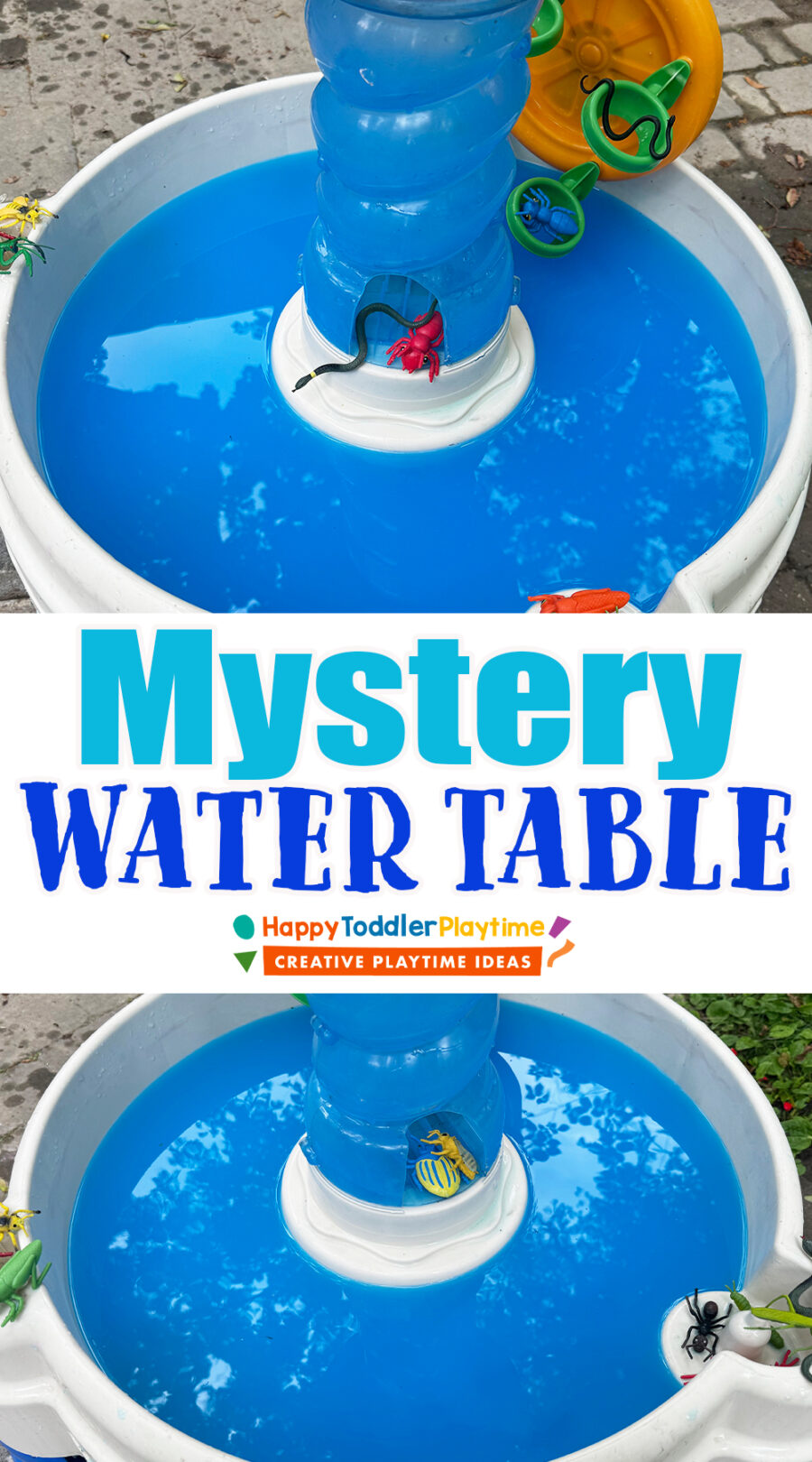 Mystery Water Table - Happy Toddler Playtime