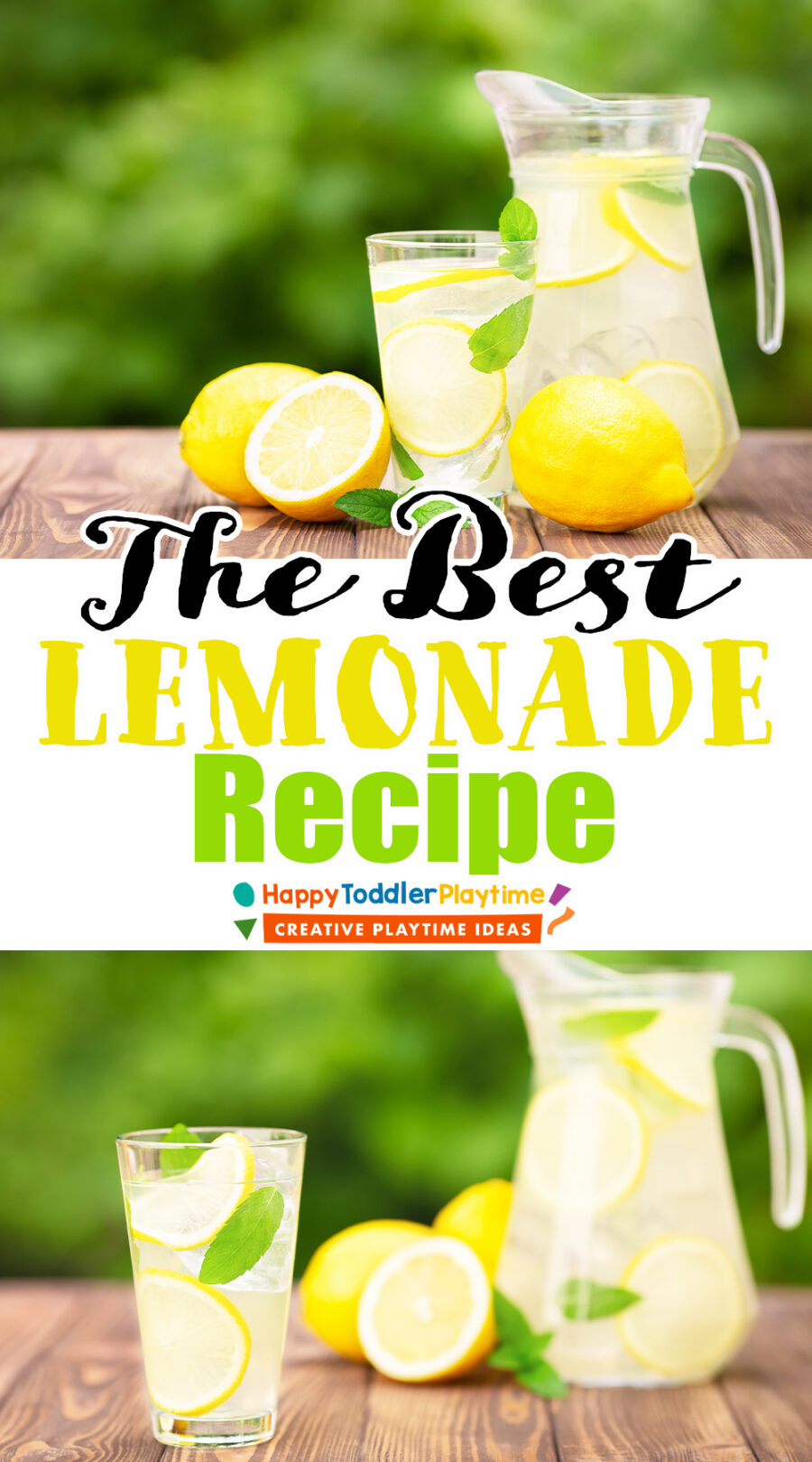 The Best Homemade Lemonade Recipe - Happy Toddler Playtime