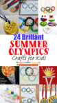 24 Brilliant Summer Olympic Crafts for Kids - Happy Toddler Playtime