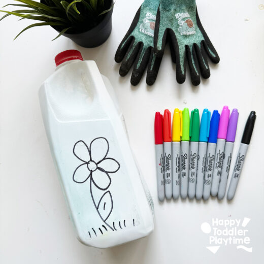 DIY Watering Can Craft for Kids - Happy Toddler Playtime