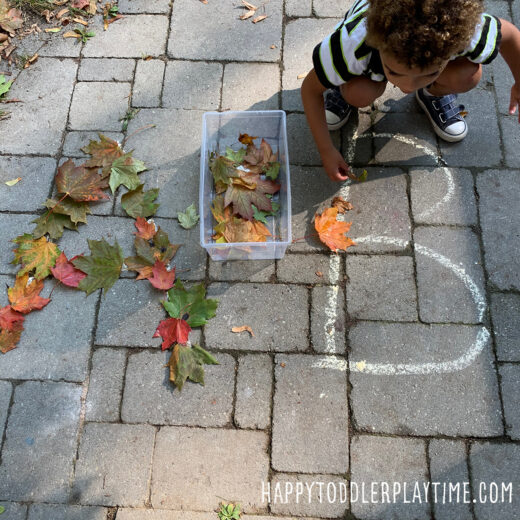Alphabet Activities for Fall - Happy Toddler Playtime
