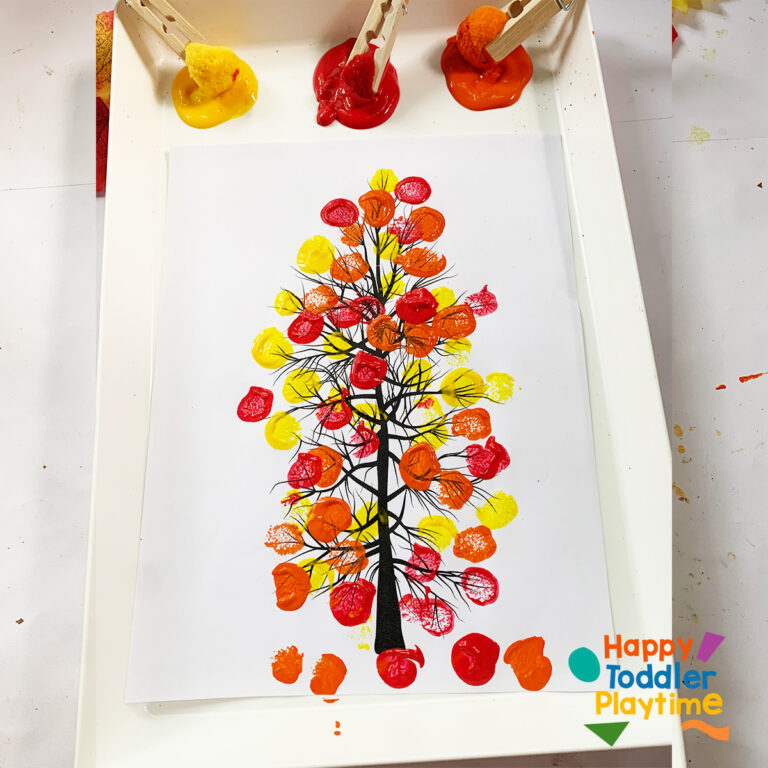 Fine Motor Activities for Fall - Happy Toddler Playtime