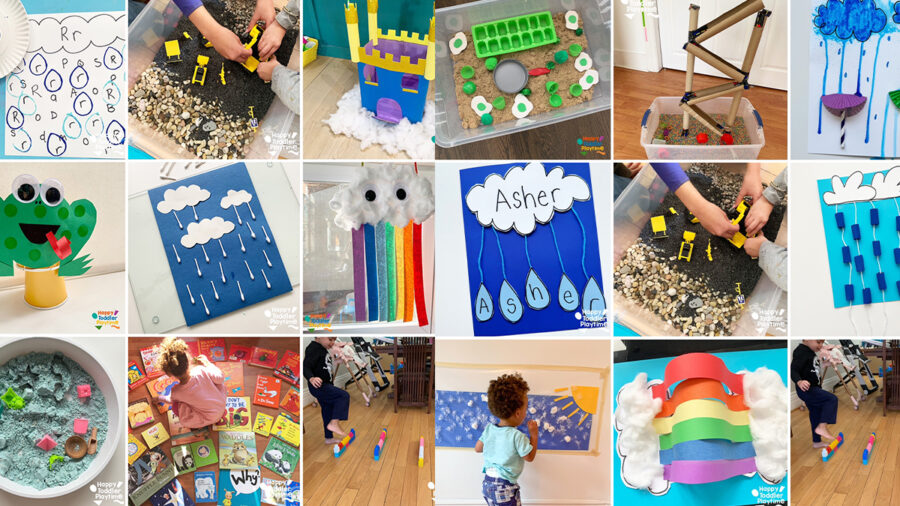21 Rainy Day Activities for Preschoolers - Happy Toddler Playtime