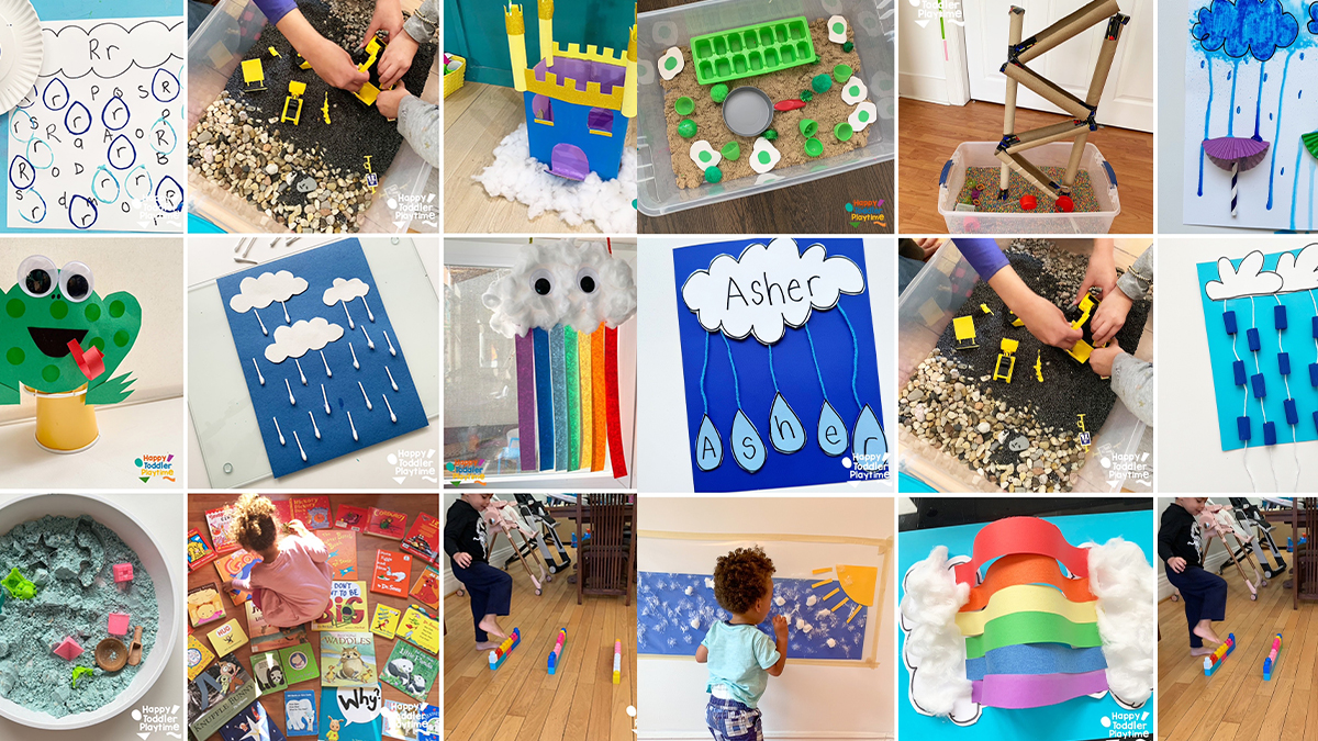 21 Rainy Day Activities for Preschoolers - Happy Toddler Playtime