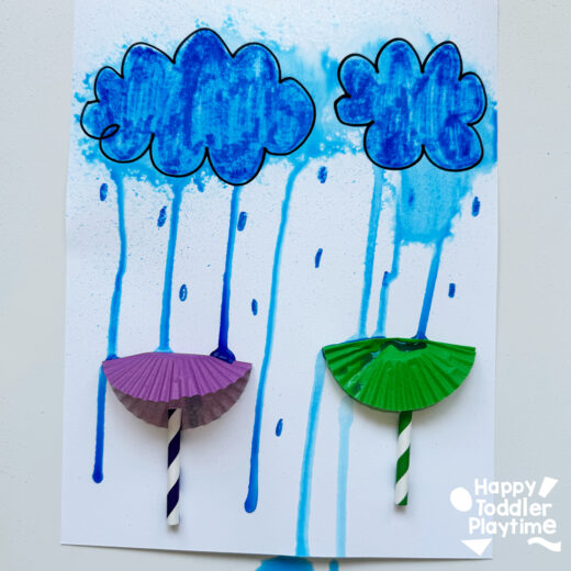 Fun & Easy Rain Crafts for Toddlers and Preschoolers - Happy Toddler ...