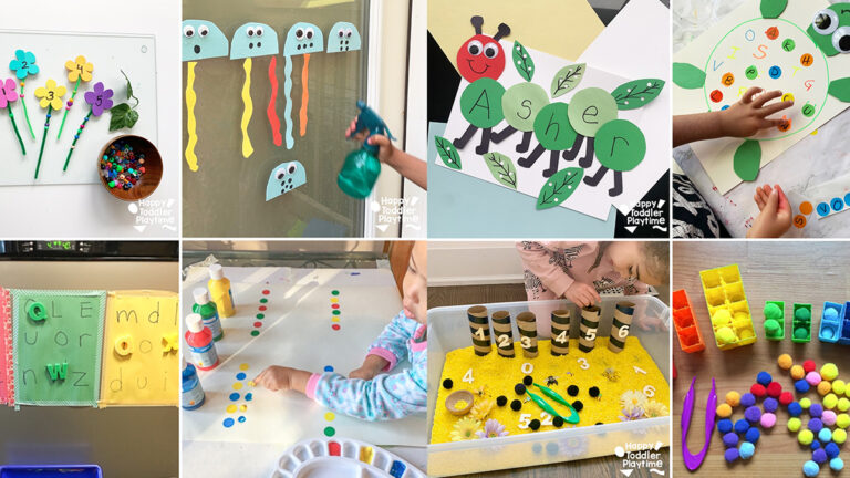DIY Learning Activities for Toddlers - Happy Toddler Playtime