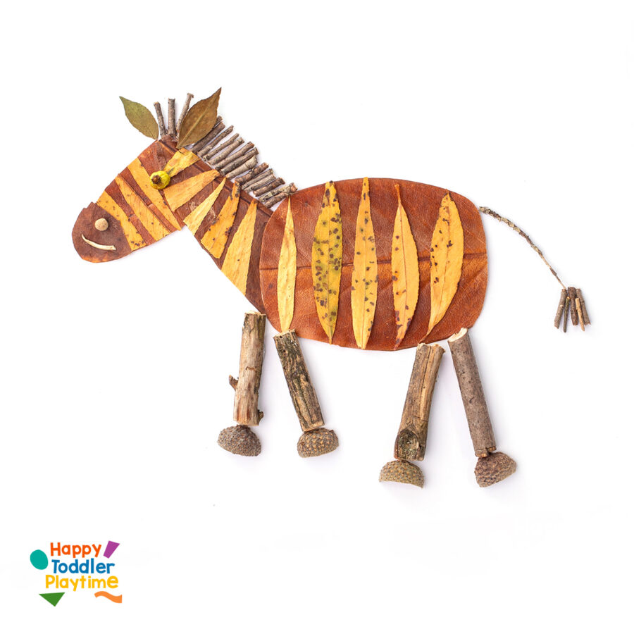 Easy Leaf Animal Crafts for Kids - Happy Toddler Playtime