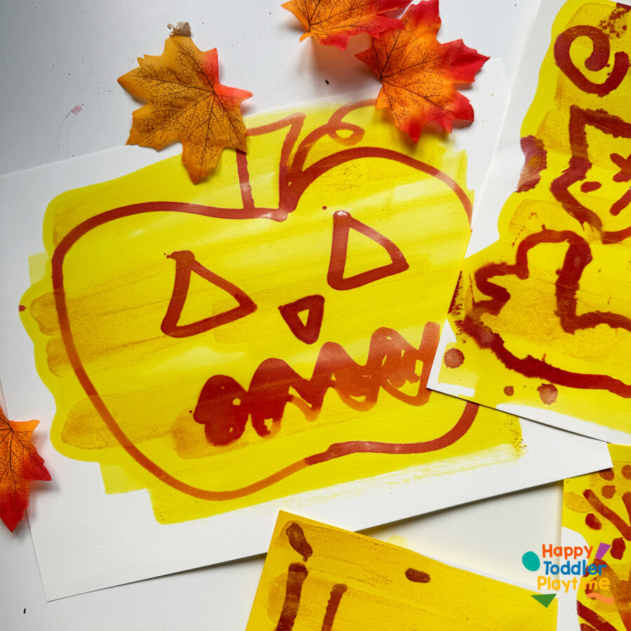 Color Changing Invisible Ink - Happy Toddler Playtime