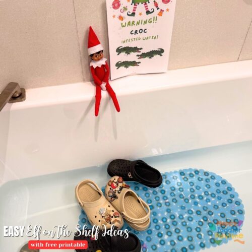 75+ EASY Elf on the Shelf Ideas for 2025 - Happy Toddler Playtime