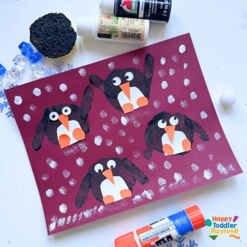 25+ Penguin Crafts for Kids - Happy Toddler Playtime