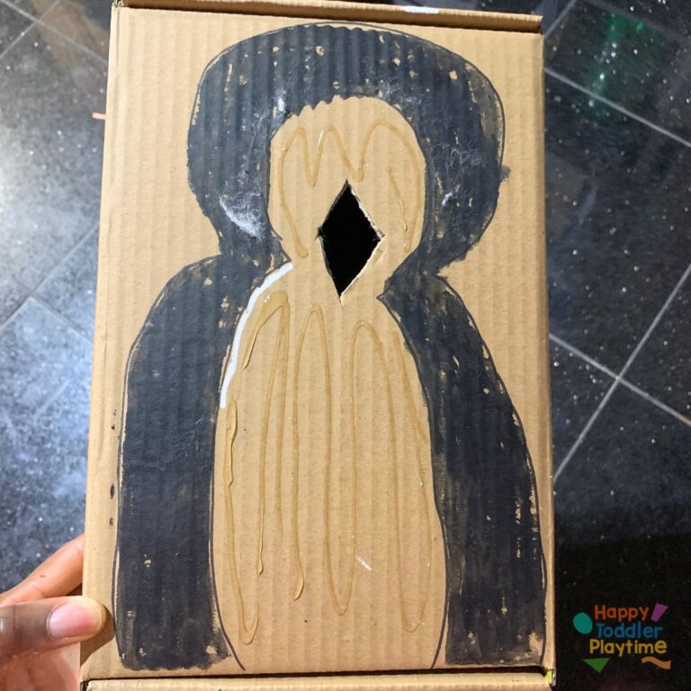Feed the Penguin Activity - Happy Toddler Playtime