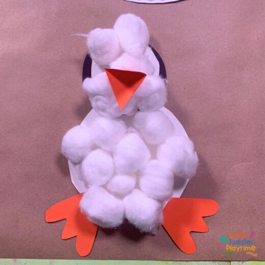 Waddling Penguin Craft - Happy Toddler Playtime