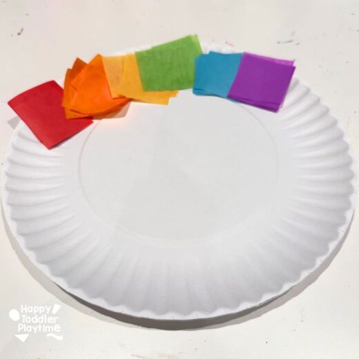 'I Have A Dream' Paper Plate Craft for MLK Jr Day - Happy Toddler Playtime