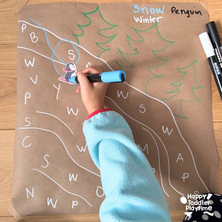 Winter Literacy Activities for Preschoolers - Happy Toddler Playtime