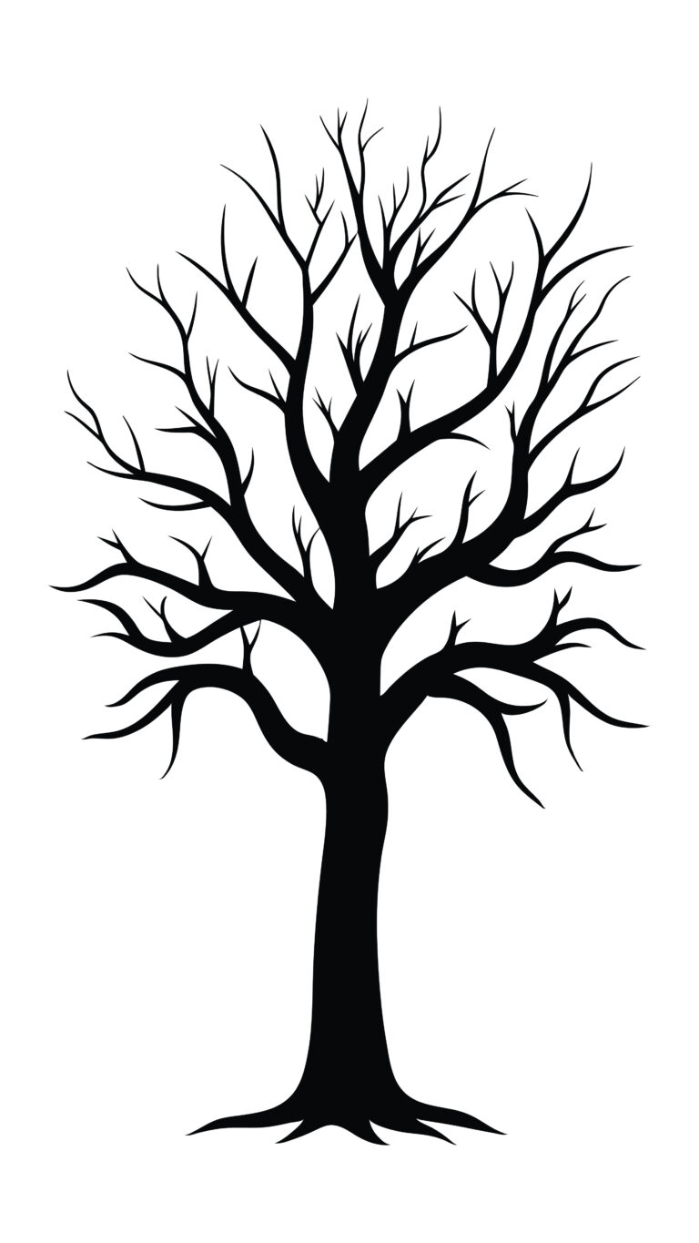 Winter Tree Crafts for Kids - Happy Toddler Playtime