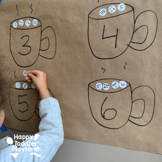 Winter Math Activities for Kids - Happy Toddler Playtime