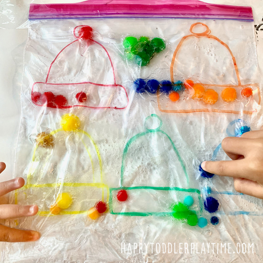 Winter Math Activities for Kids - Happy Toddler Playtime