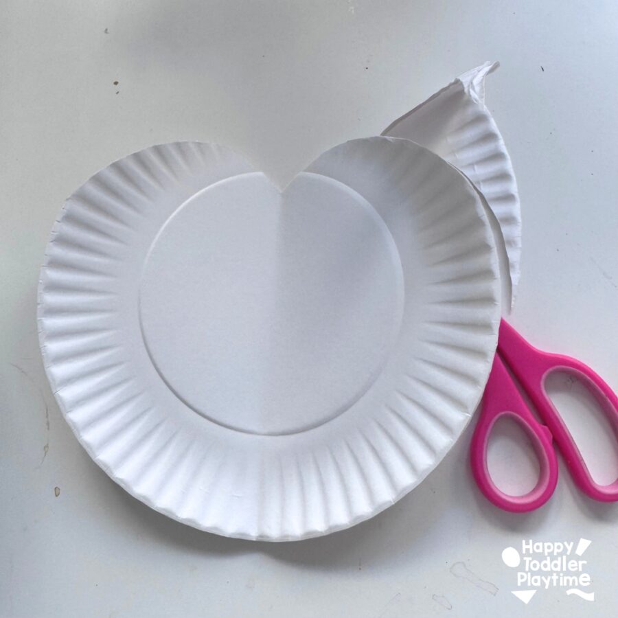 Heartbeat Hand Drum Craft for Valentine's Day - Happy Toddler Playtime