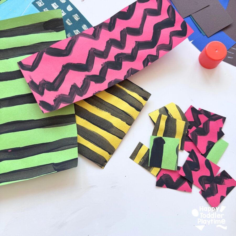 Faith Ringgold Inspired Art Project For Kids - Happy Toddler Playtime