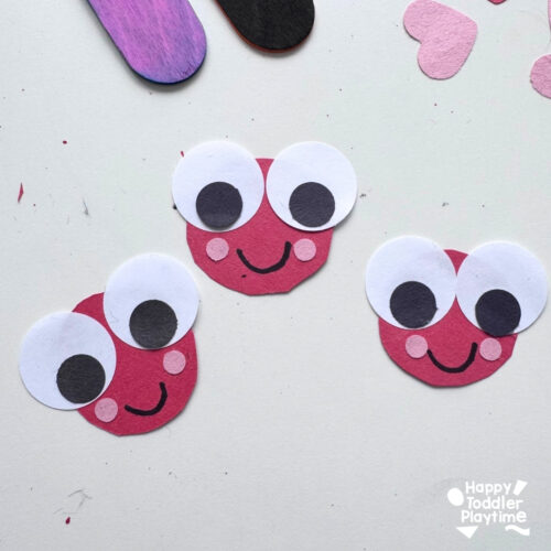 Love Bug Bookmark Craft - Happy Toddler Playtime