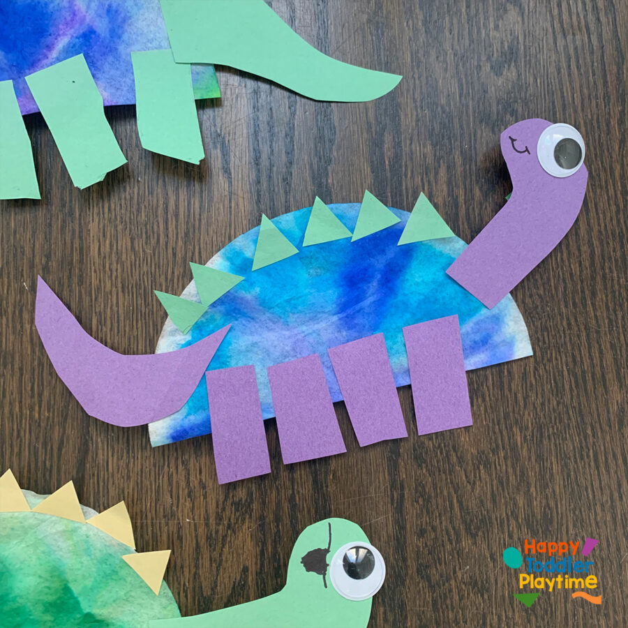 18 Dinosaur Crafts for Toddlers - Happy Toddler Playtime