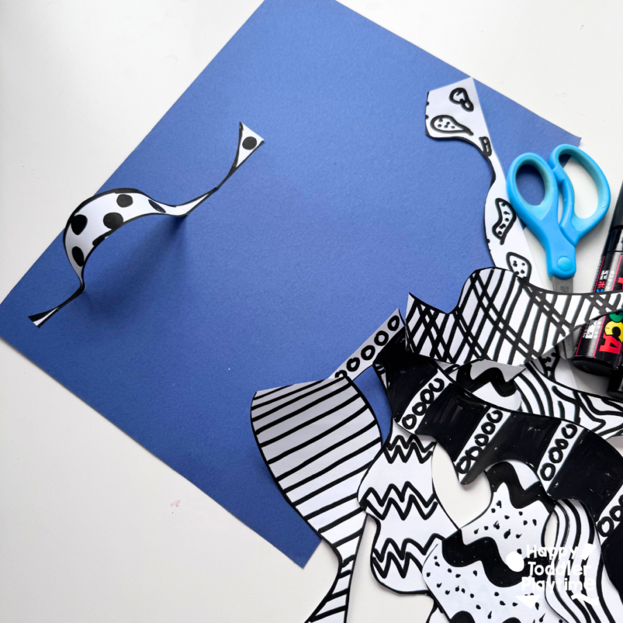 Charles Mcgee Inspired Art Project - Happy Toddler Playtime