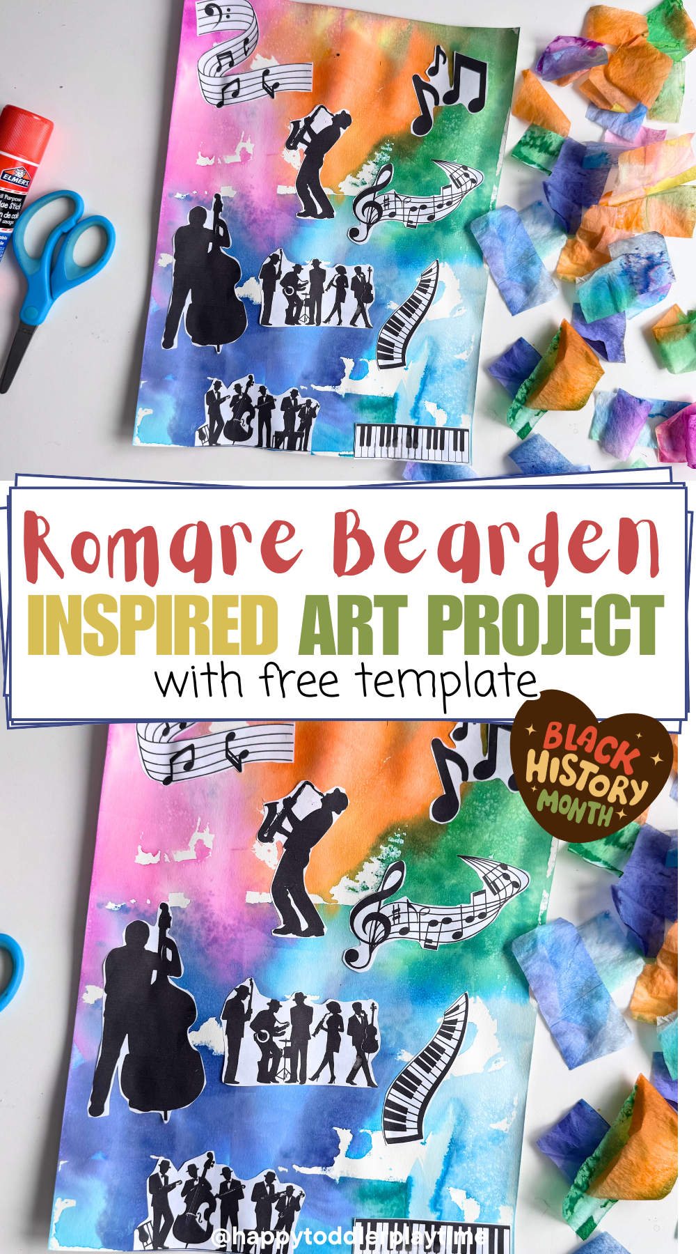 Romare Bearden Collage Lesson Plan